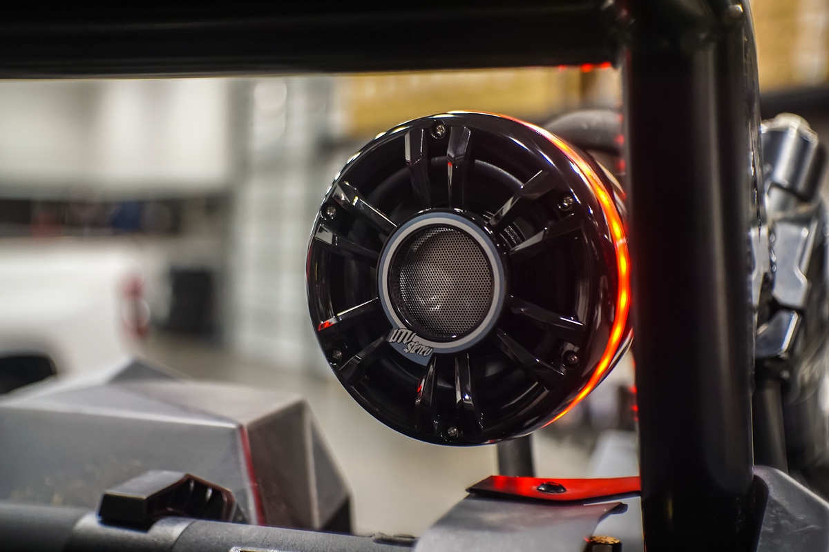 8" RGB LED Speaker Rings (Pair) | UTV Stereo – MEGA SXS