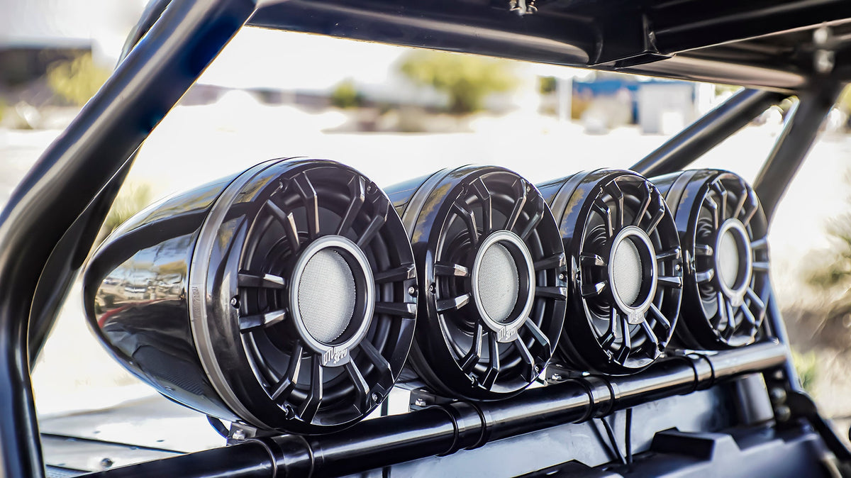 8" Compression Horn Tower Speakers | Elite Series | UTV Stereo – MEGA SXS